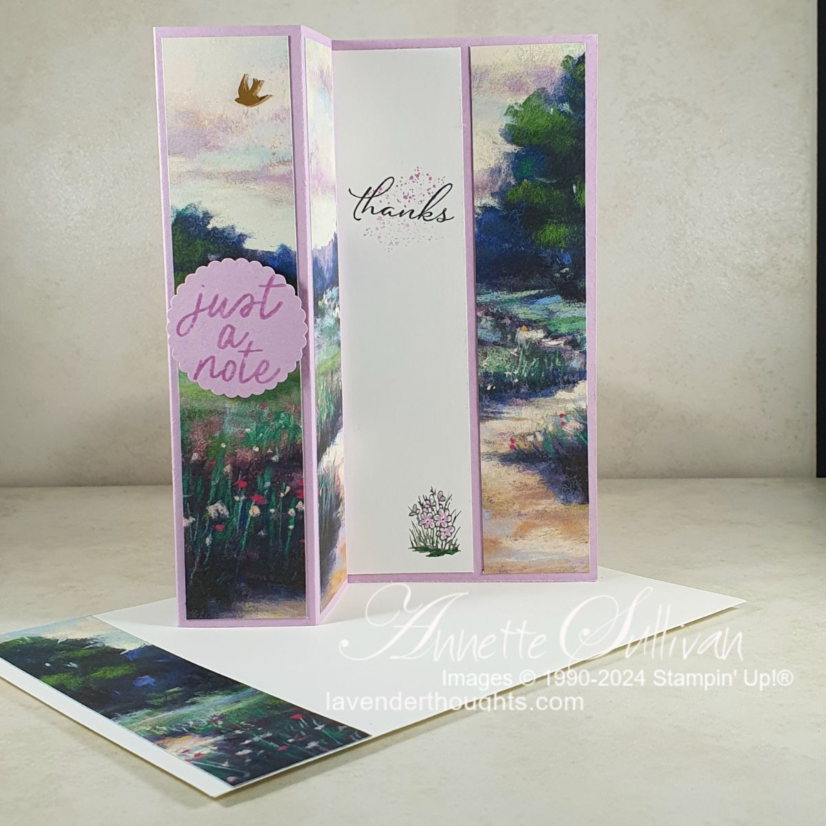 Square Column Cards to showcase pretty papers – Lavender Thoughts