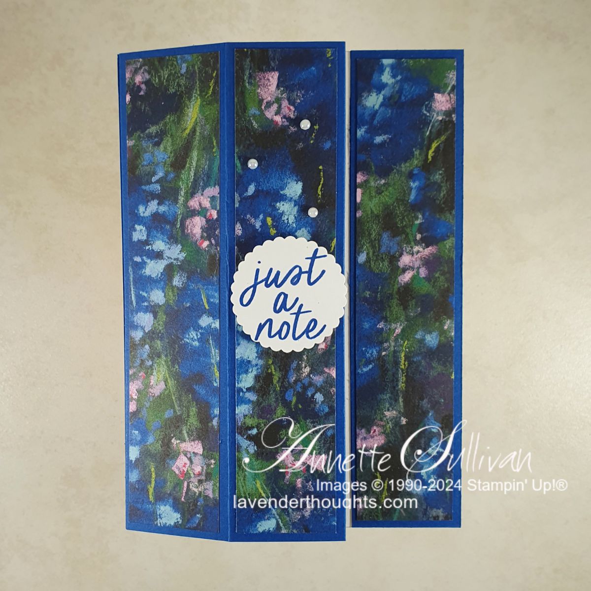 Square Column Cards to showcase pretty papers – Lavender Thoughts