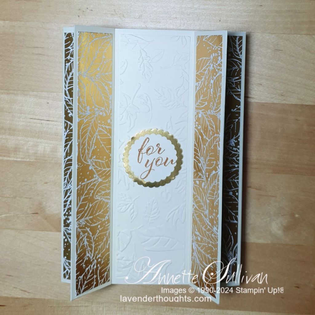 Double Arrowhead Fun Fold Cards – Lavender Thoughts