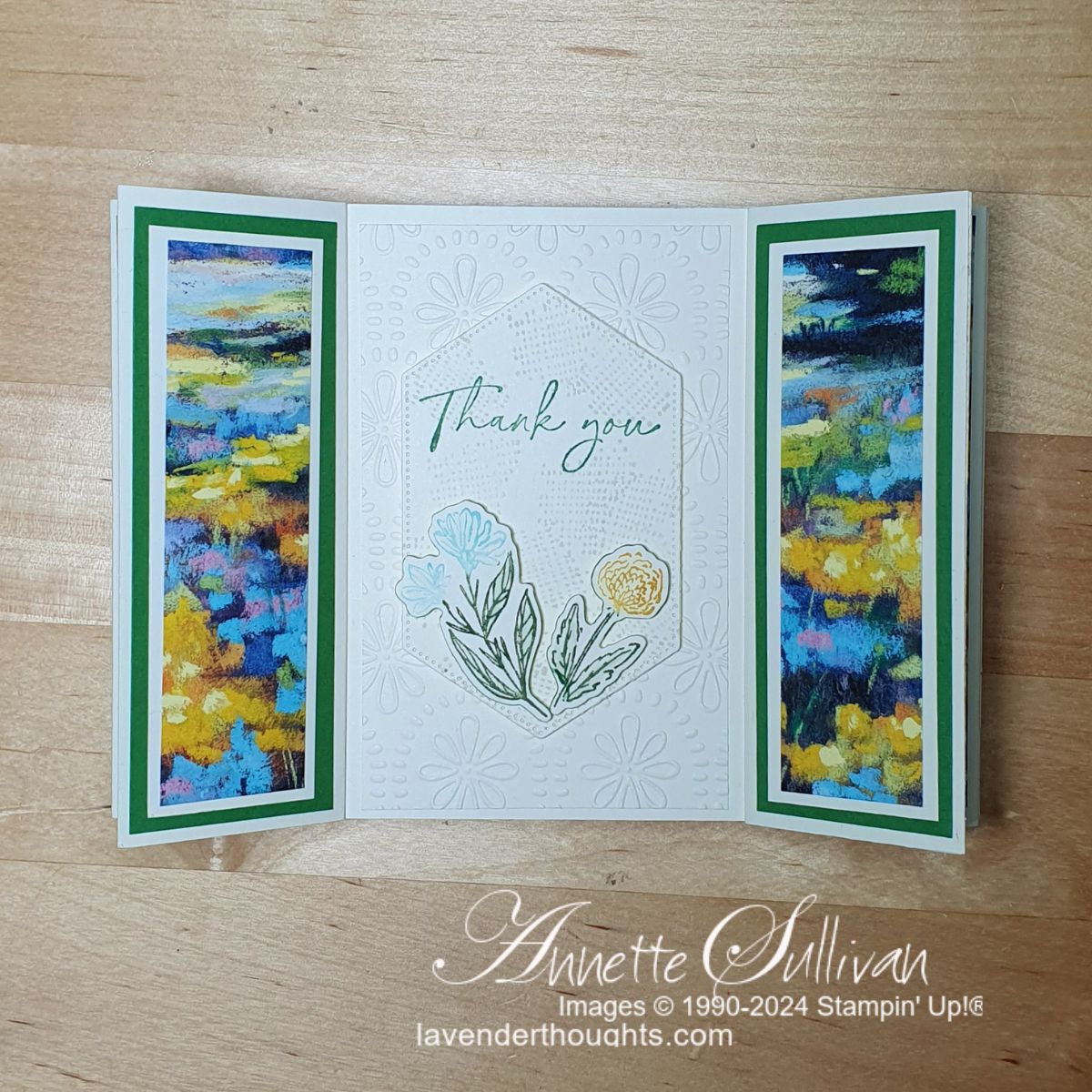 Double Arrowhead Fun Fold Cards – Lavender Thoughts