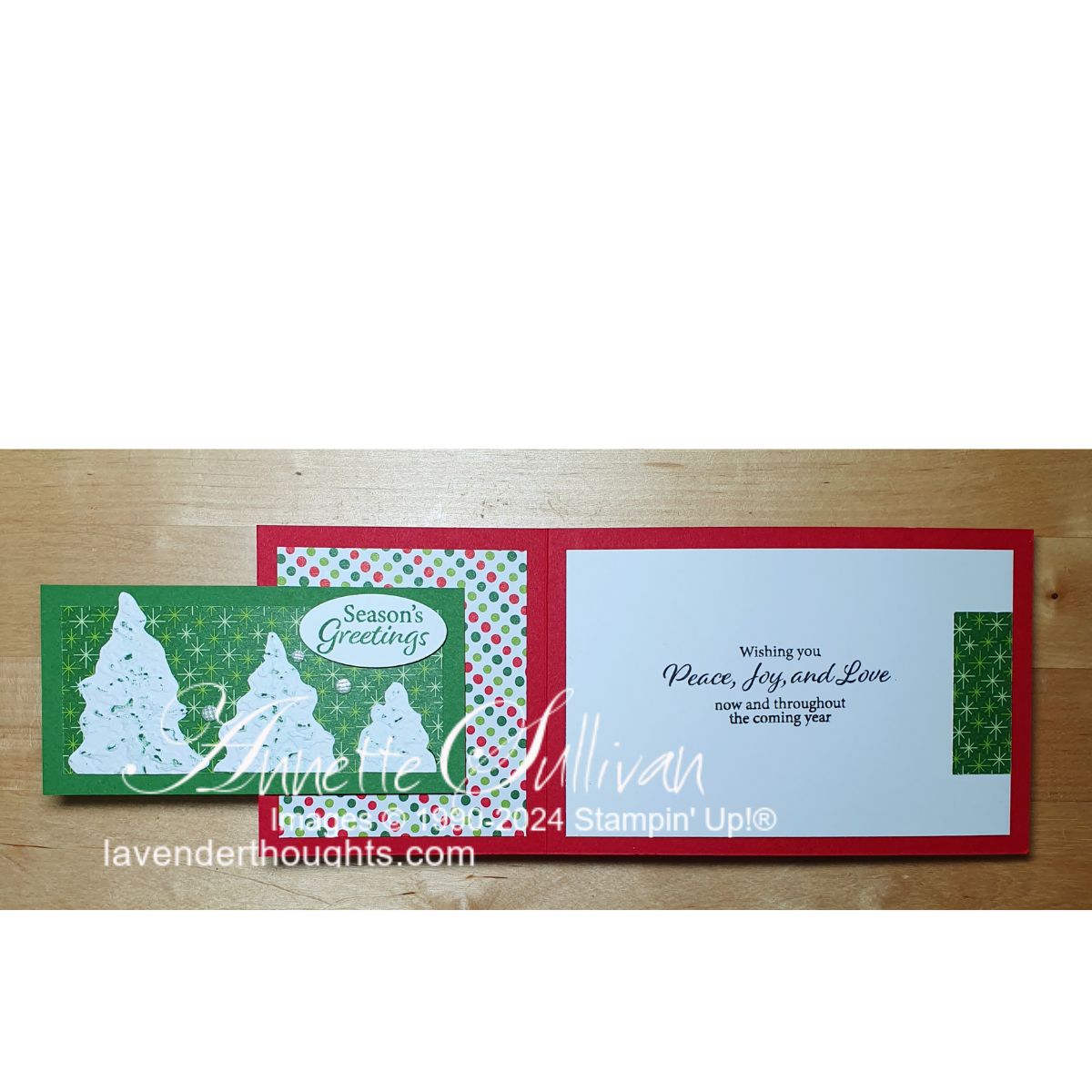 Inside Out Flip Cards for Christmas – Lavender Thoughts