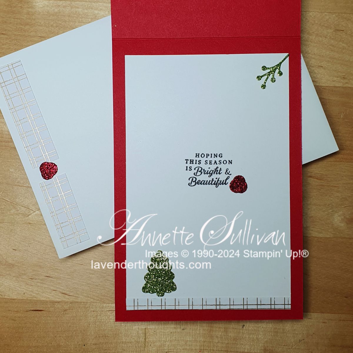 Quick and Easy Card with Iconic Imagery – Lavender Thoughts