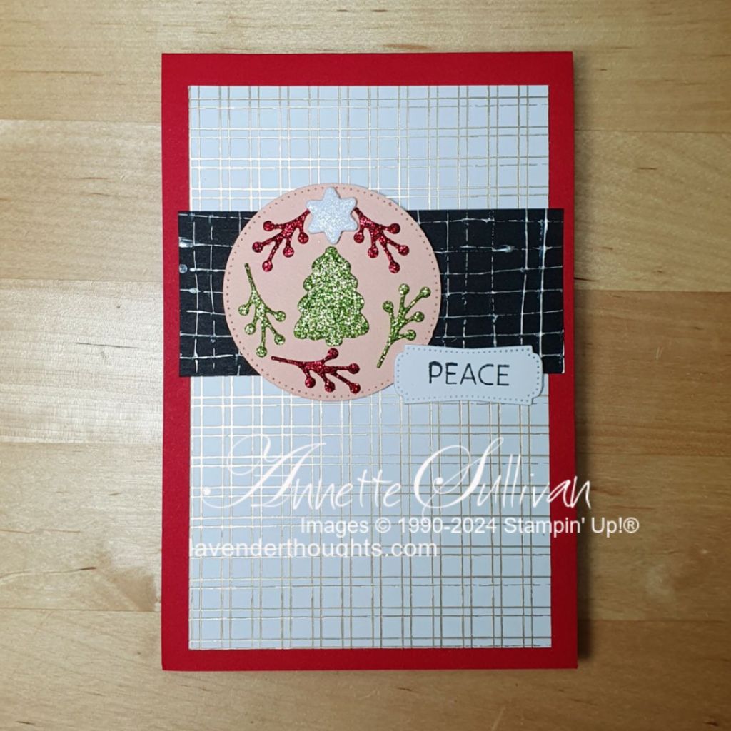 Quick and Easy Card with Iconic Imagery – Lavender Thoughts