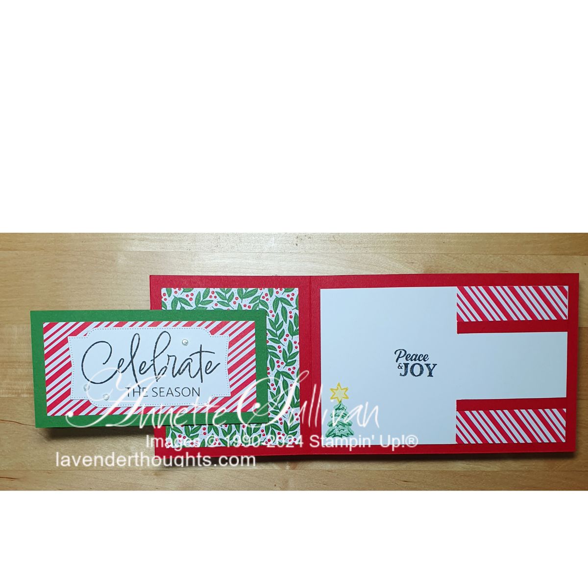 Inside Out Flip Cards for Christmas – Lavender Thoughts