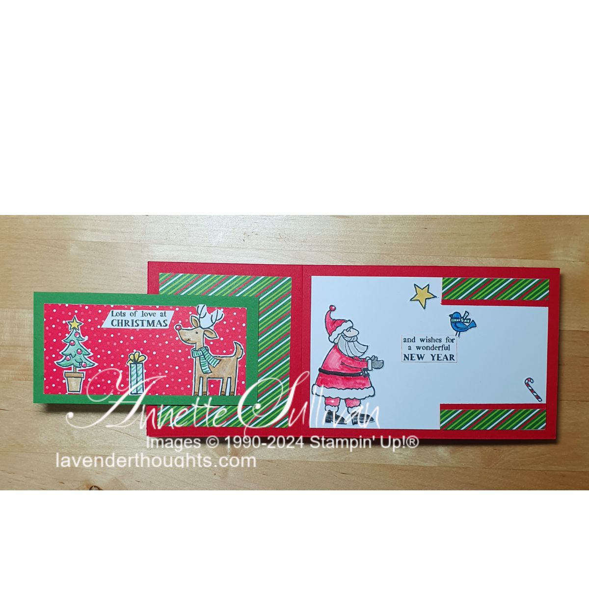 Inside Out Flip Cards for Christmas – Lavender Thoughts
