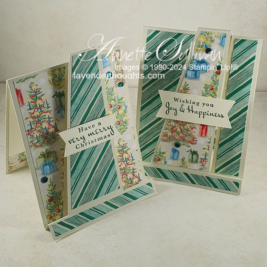 Step Cards with a Twist for Christmas – Lavender Thoughts