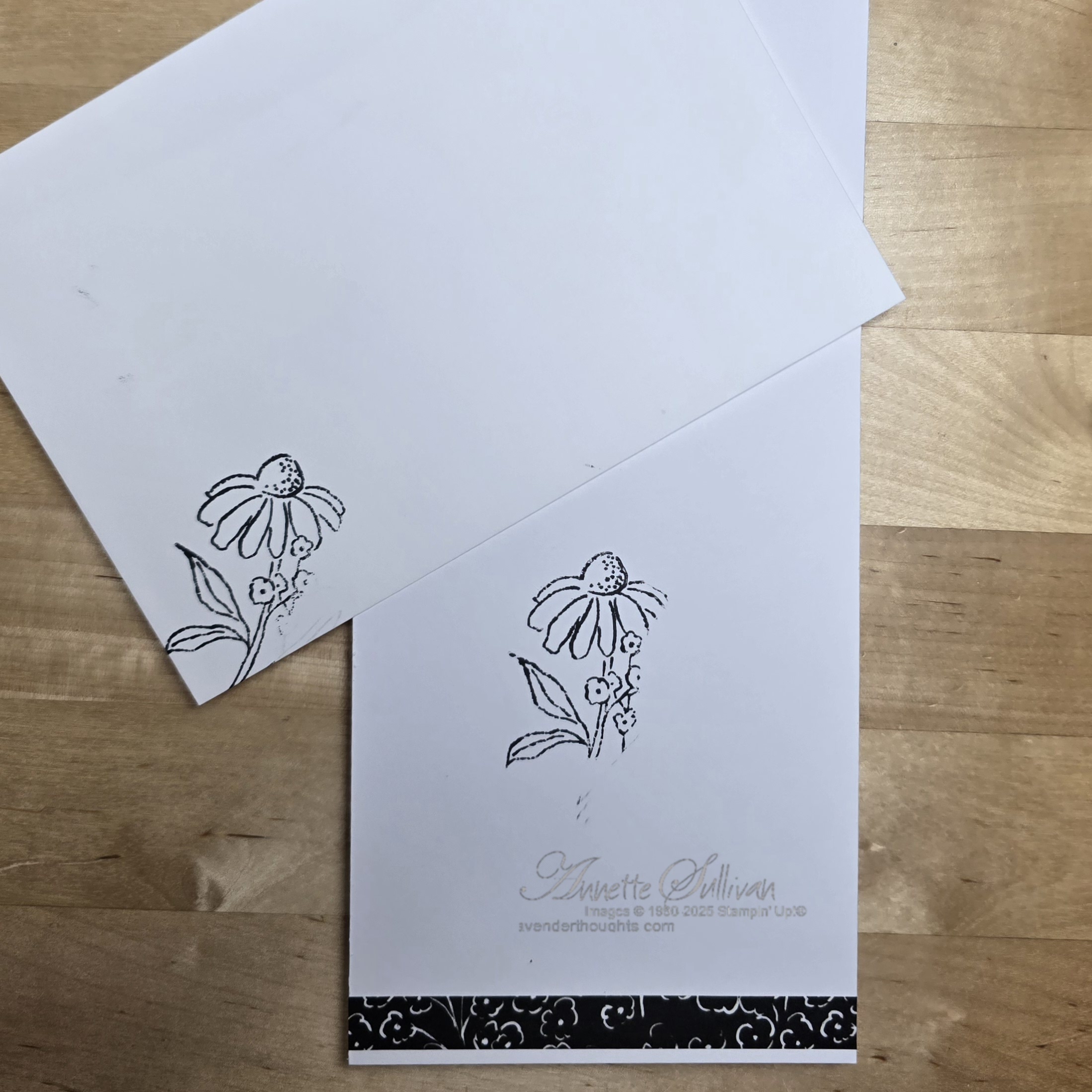 Quick and Easy Cards using Mixed Media Florals Card Pack – Lavender Thoughts