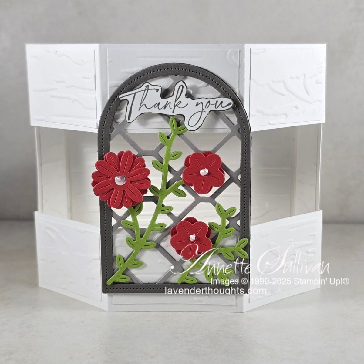 Framed Half Hexagonal Pop Up Landscape Cards – Lavender Thoughts