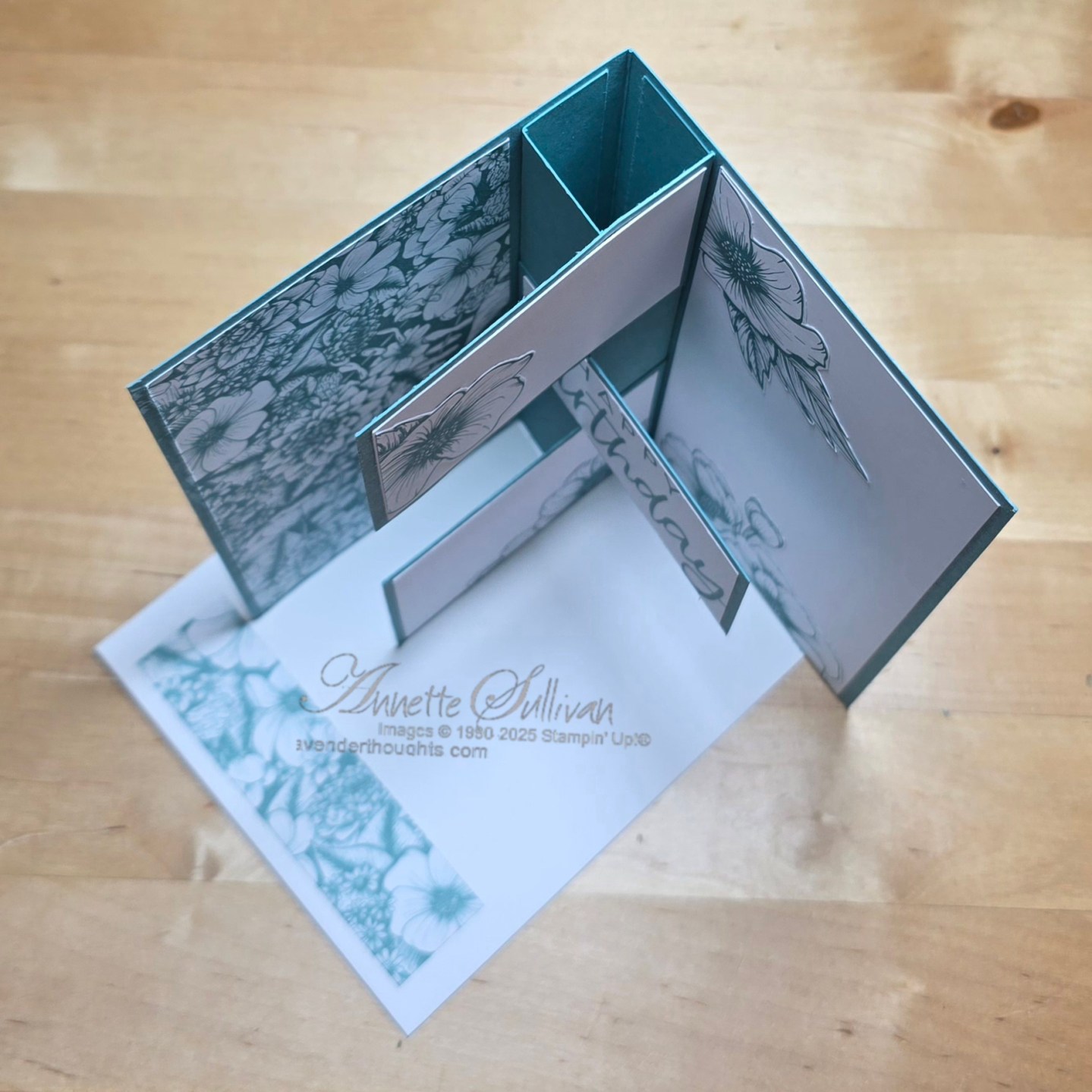 Triple Panel Pop Out Cards – Lavender Thoughts