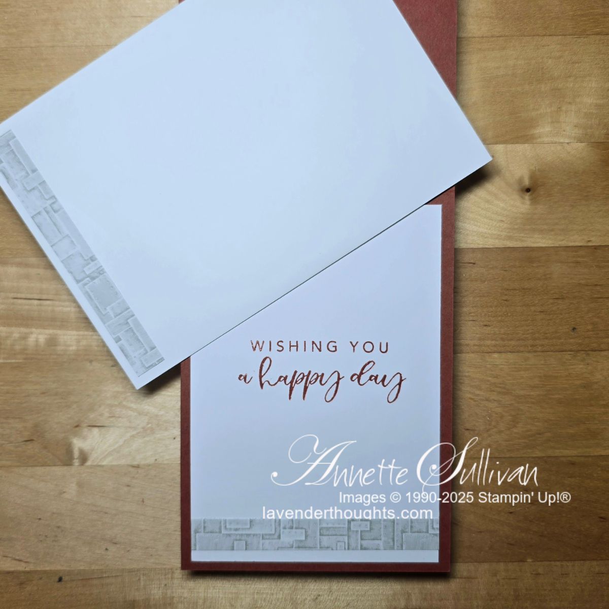 Diagonal Split Front Masculine Cards – Lavender Thoughts