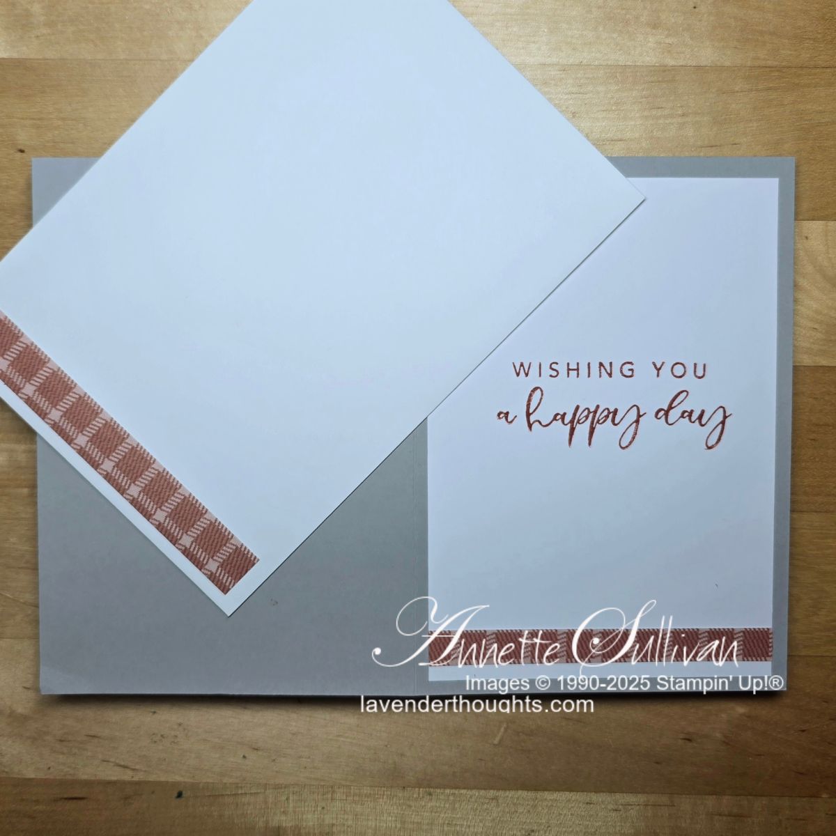 Diagonal Split Front Masculine Cards – Lavender Thoughts