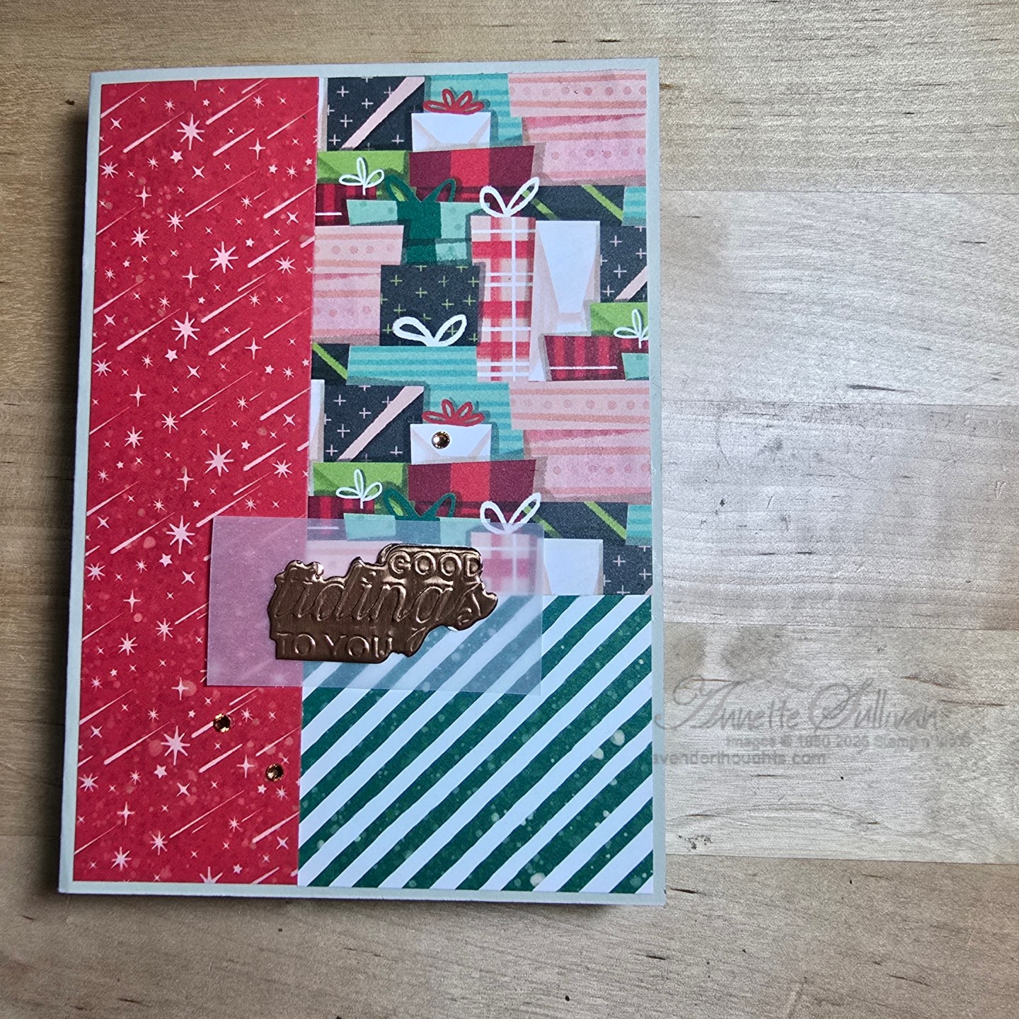 Quick and Easy Christmas Cards with Stack Cut and Shuffle – Lavender ...