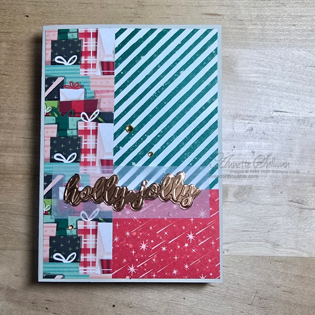 Quick and Easy Christmas Cards with Stack Cut and Shuffle – Lavender ...